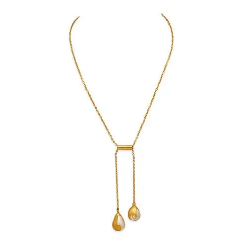 DHWANI BHANSAL Boond Pearl Pendant - Gold Plated