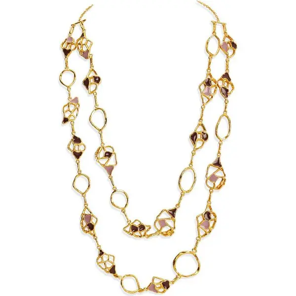 DHWANI BHANSAL Miva Maxi Necklace - Gold Plated