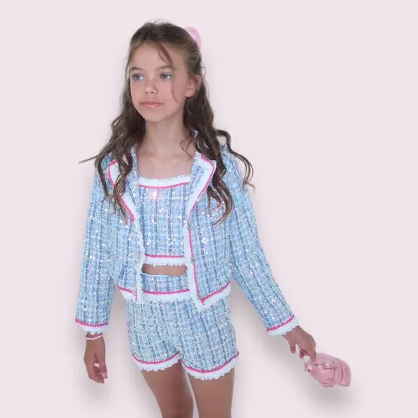 LOLA + THE BOYS 3 In 1 Plaid Coco Suit