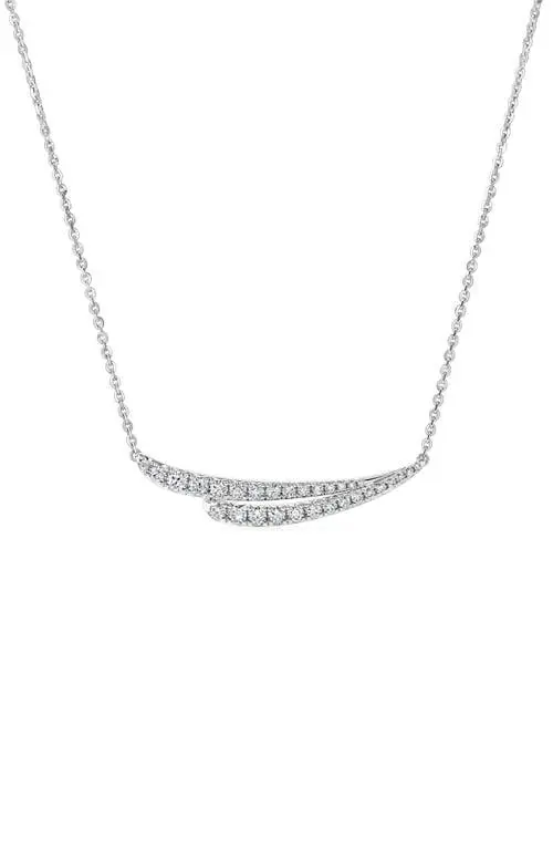 Hearts On Fire Vela Diamond Pendant Necklace - White Gold/ Diamond