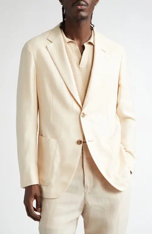 Zegna Couture Cashmere Sport Coat - Light Beige