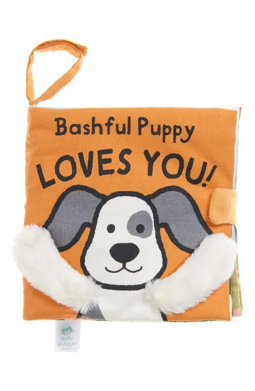 JELLYCAT Bashful Puppy Loves You' Cloth Book