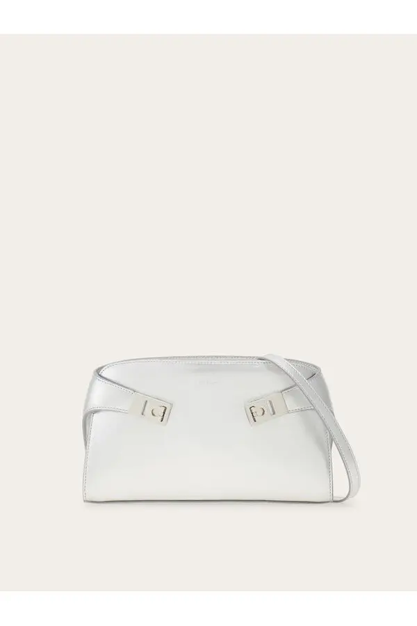 FERRAGAMO Metallic Hug Mini Crossbody Bag