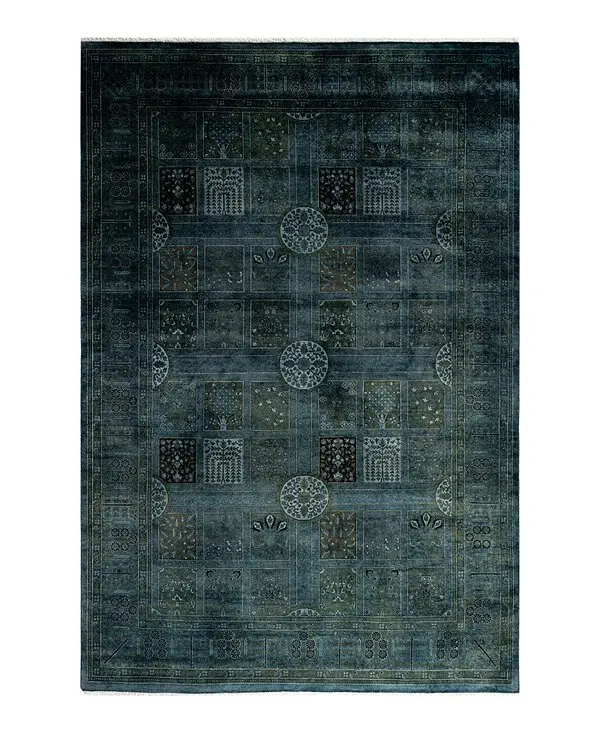 Bloomingdale'S Fine Vibrance M1251 Area Rug, 6'1 X 9