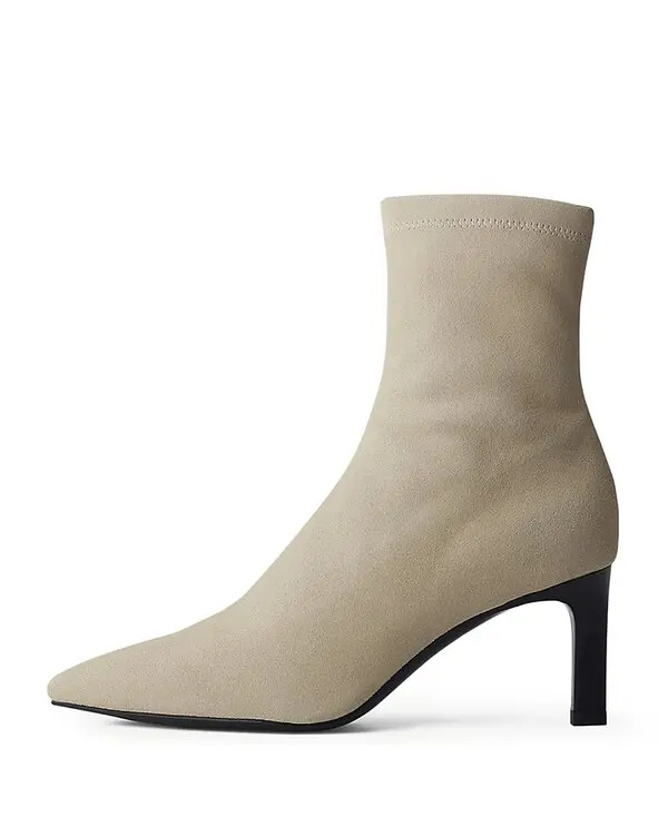 Rag & Bone Britt Pointed Toe Booties - Light Sandstorm