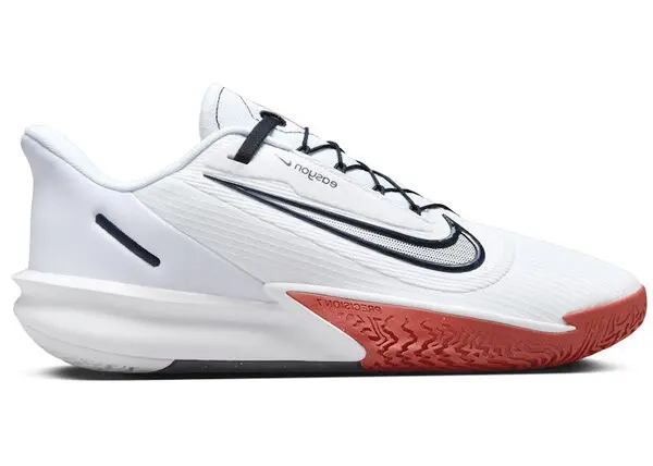 Nike Precision Easyon Sneakers - White/sport Red/obsidian