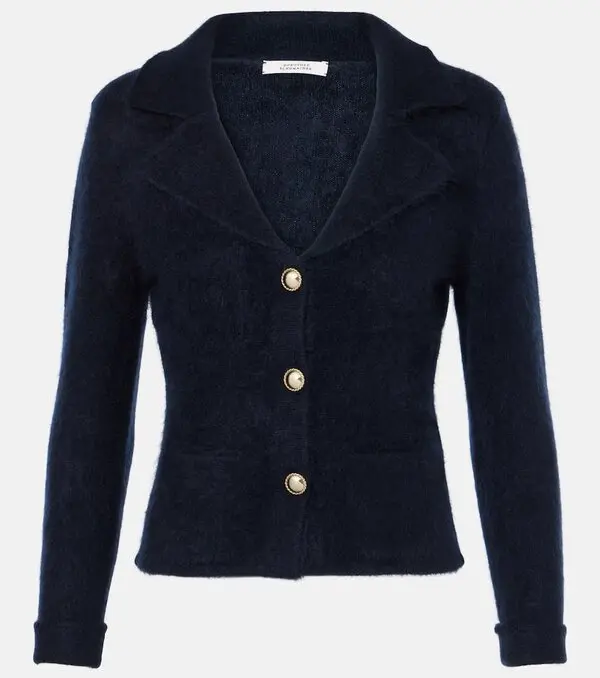Dorothee Schumacher Wool & Cashmere Cardigan - Blue