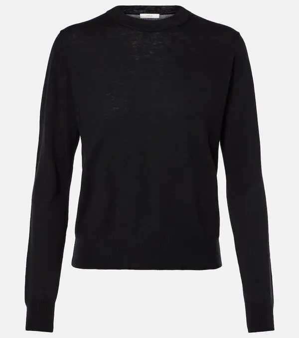 Vince Wool-blend Crewneck Sweater - Black