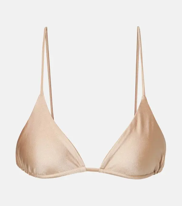 Jade Swim Via Bikini Top - Neutrals