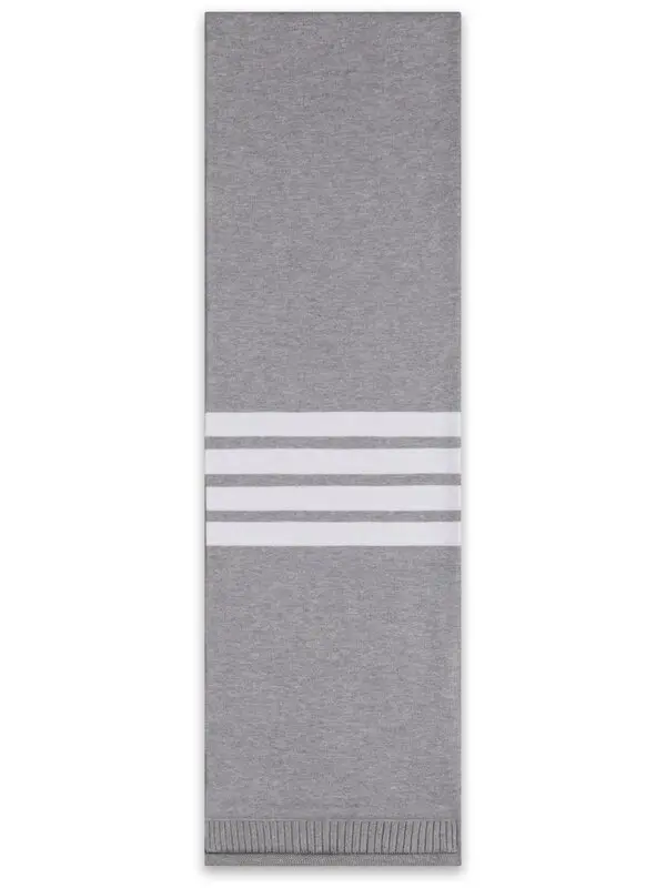 Thom Browne 4-bar Scarfunisex - Grey