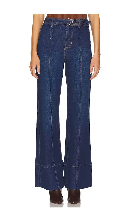 Free People We The Free Ryla A-line Flare Jeans
