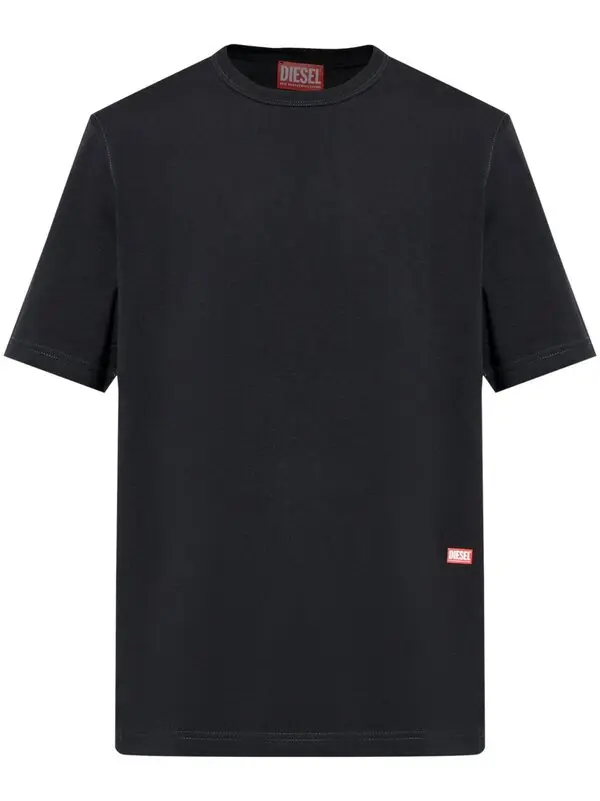 Diesel T-adjust-slits-r13 T-shirt - Black