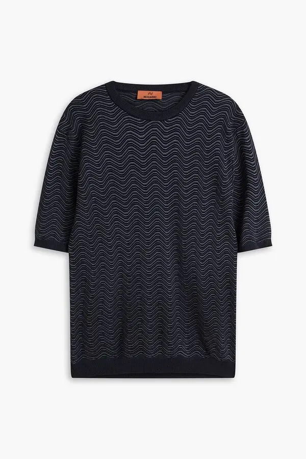 Missoni Jacquardknit Woolblend Tshirt