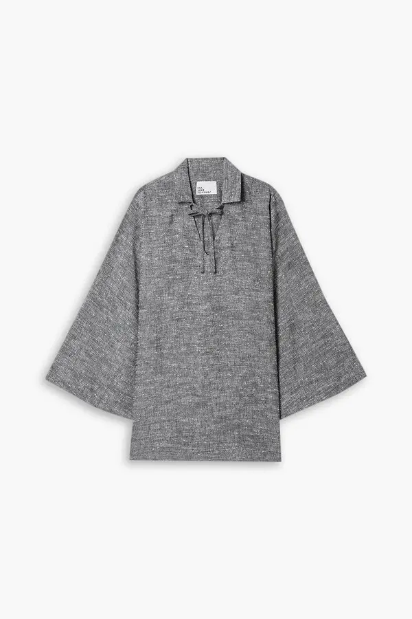 Lisa Marie Fernandez Slub Woven Tunic