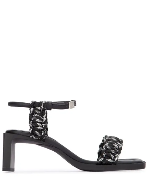Tommy Hilfiger 60mm Soho Sandals - Black