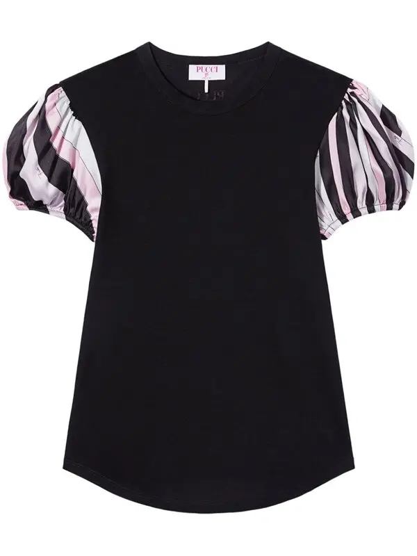 Emilio Pucci Iride-print T-shirt - Black