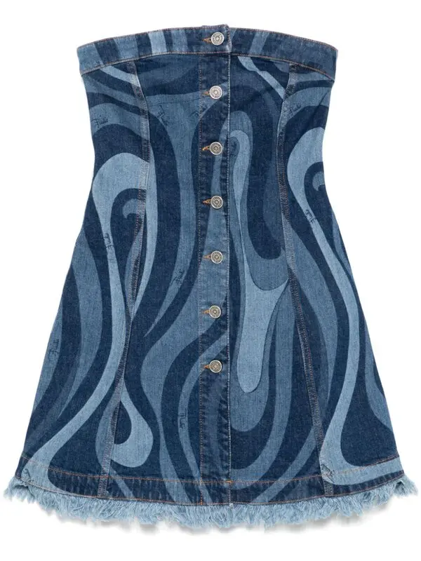 Emilio Pucci Iride-print Mini Dress