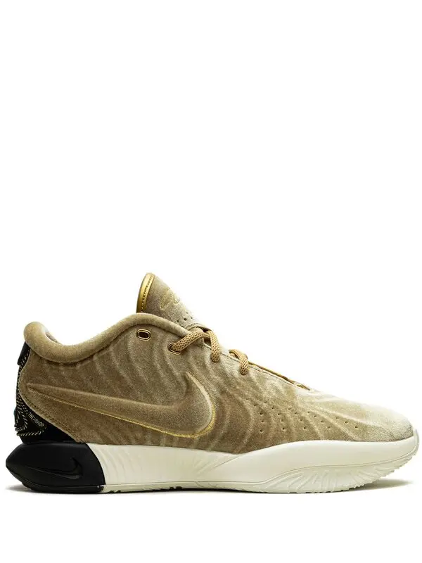 Nike Lebron 21 Ep The Shop Nobility Sneakers - Gold