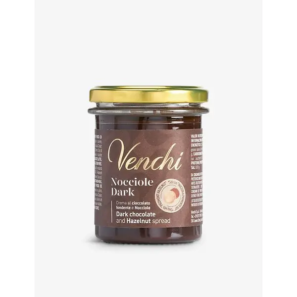 VENCHI Nocciole Dark Chocolate Hazelnut Spread 200g