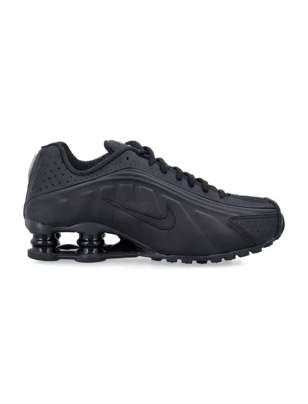 Nike Shox R4 Synthetic Leather Sneakers
