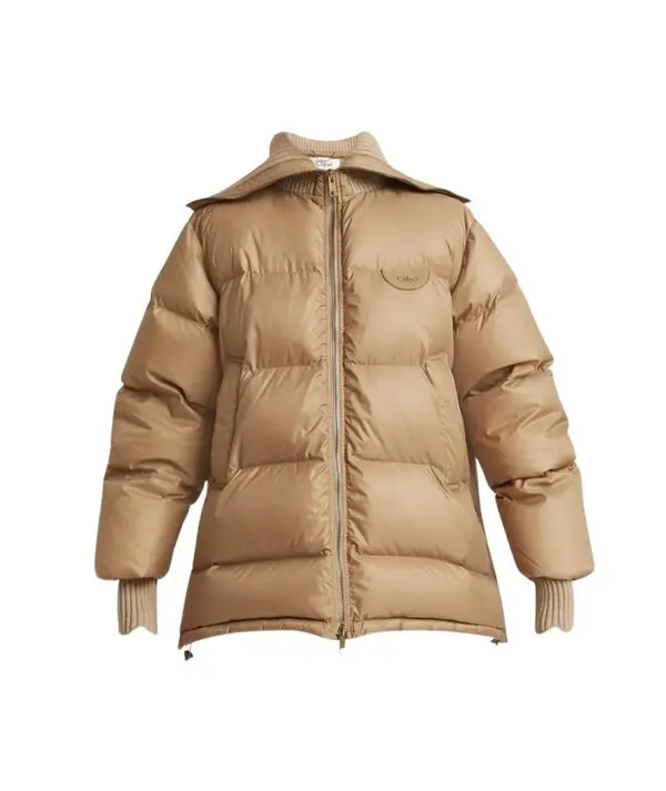 Chloé Puffer Drawcord Coat