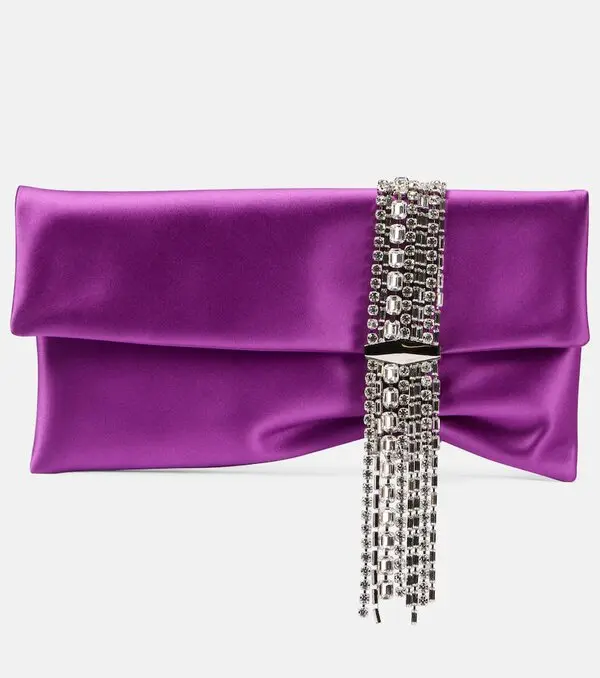 JIMMY CHOO Zandra Embellished Clutch