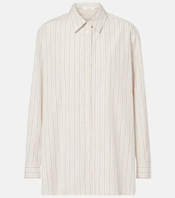 THE ROW Sisilia Cotton Shirt - White