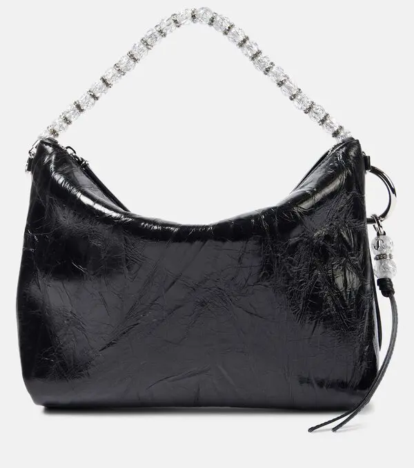 JIMMY CHOO Callie Small Clutch - Black