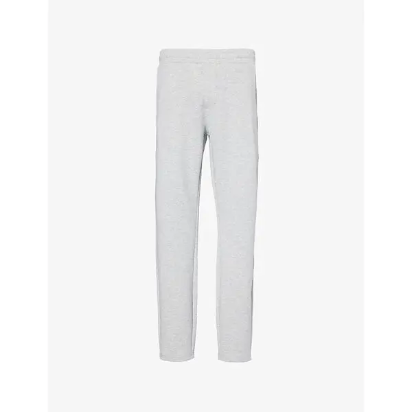 ARNE Interlock Drawstring Straight-leg Regular-fit Stretch-woven Blend Jogging Bottoms Xxl - Marl Grey