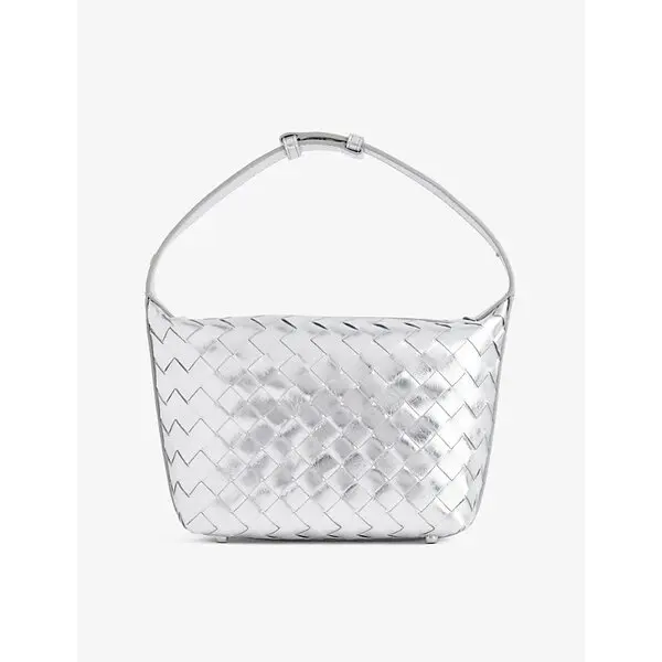 Bottega Veneta Wallace Small Leather Top-handle Bag