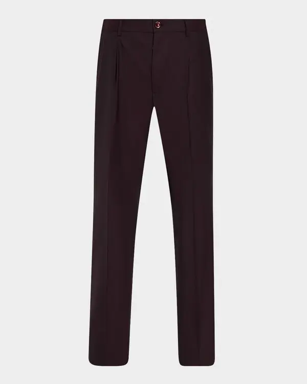 Stefano Ricci Pleated Wool Trousers