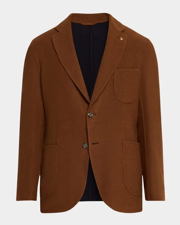 Stefano Ricci Solid Wool Blazer