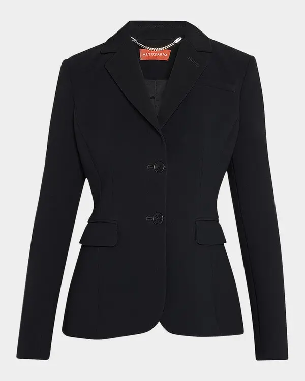 Altuzarra Fenice Tailored Jacket - Black