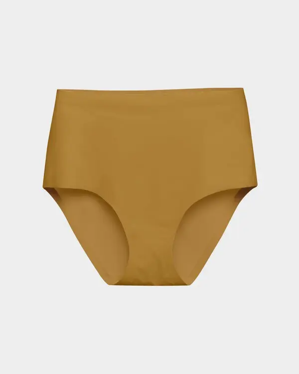 EBY High Waisted Panties, Seamless - Butternut