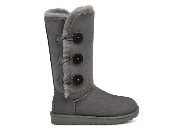 UGG Bailey Button Triplet Ii Boot - Grey
