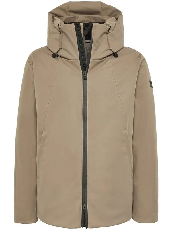 Boggi Milano Logo-patch Padded Jacket
