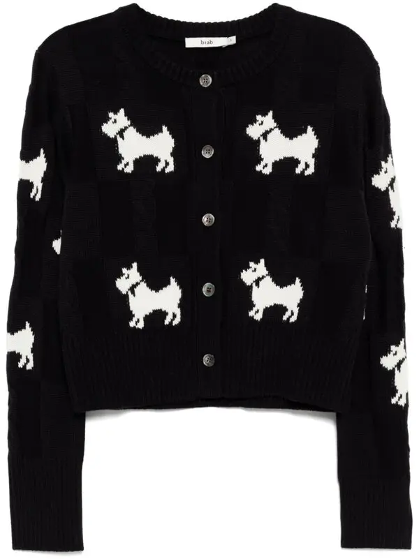 B+AB Graphic Cardigan
