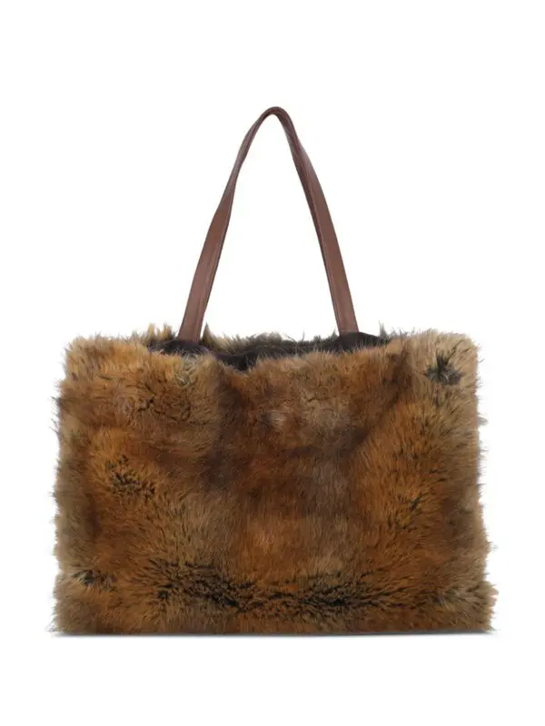 NICCOLO PASQUALETTI Faux-fur Tote Bag
