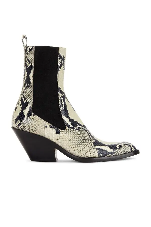 Khaite Austin Ankle Boot - Natural