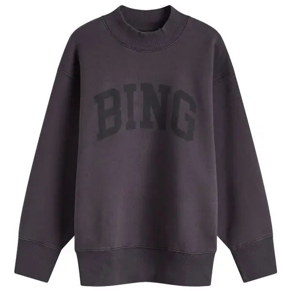 ANINE BING Bradie Sweatshirt - Washed Black