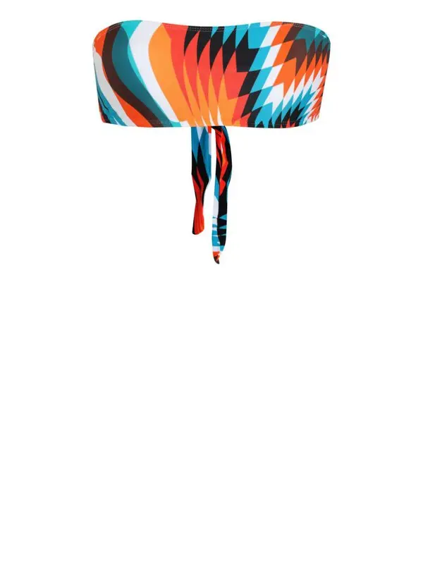 LYGIA & NANNY Bajja Bandeau Bikini Top - Orange