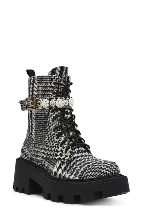 Betsey Johnson Heathr Lug Sole Platform Bootie