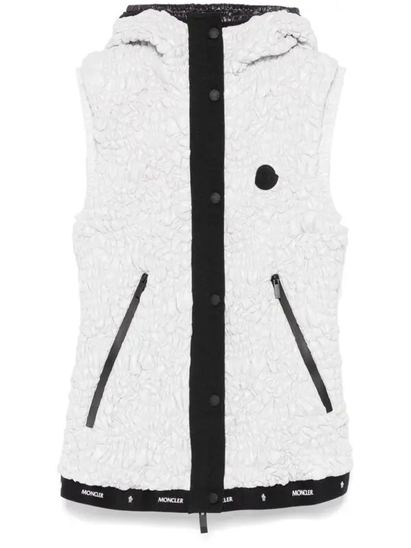 Moncler Shirred Padded Gilet