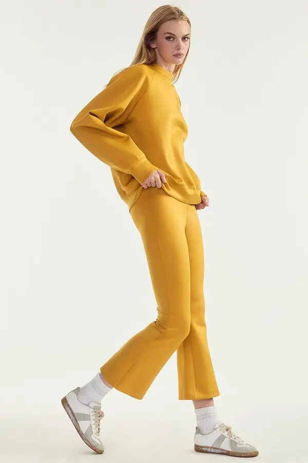 Cynthia Rowley Bonded Active Pant - Gold