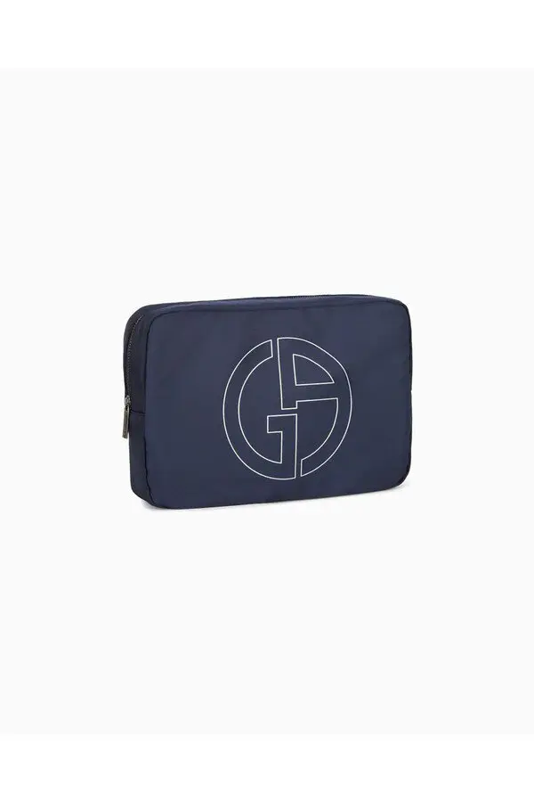 Giorgio Armani Drawstring Swim Trunks - Black