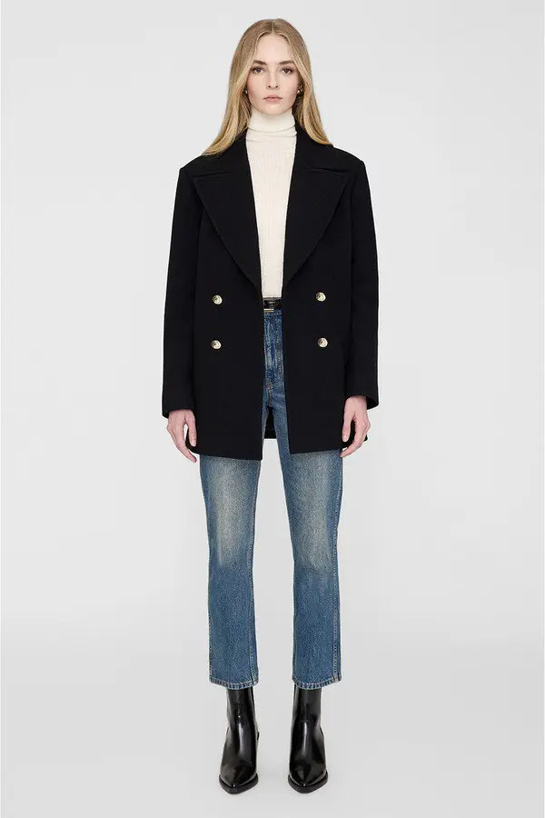 ANINE BING Glenn Pea Coat