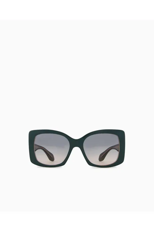 Giorgio Armani Square Sunglasses - Green