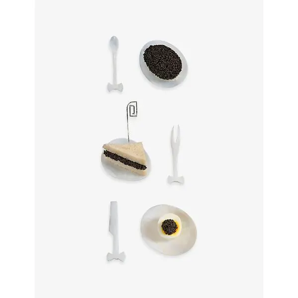 GOHAR WORLD Bow Mother-of-pearl Serving Set