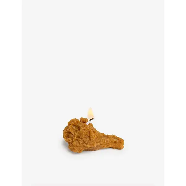GOHAR WORLD Fried Chicken Unscented Soy Wax Candle Set Of Four