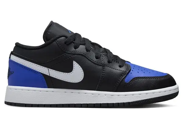 JORDAN 1 Low Sneakers - Black/game Royal/white